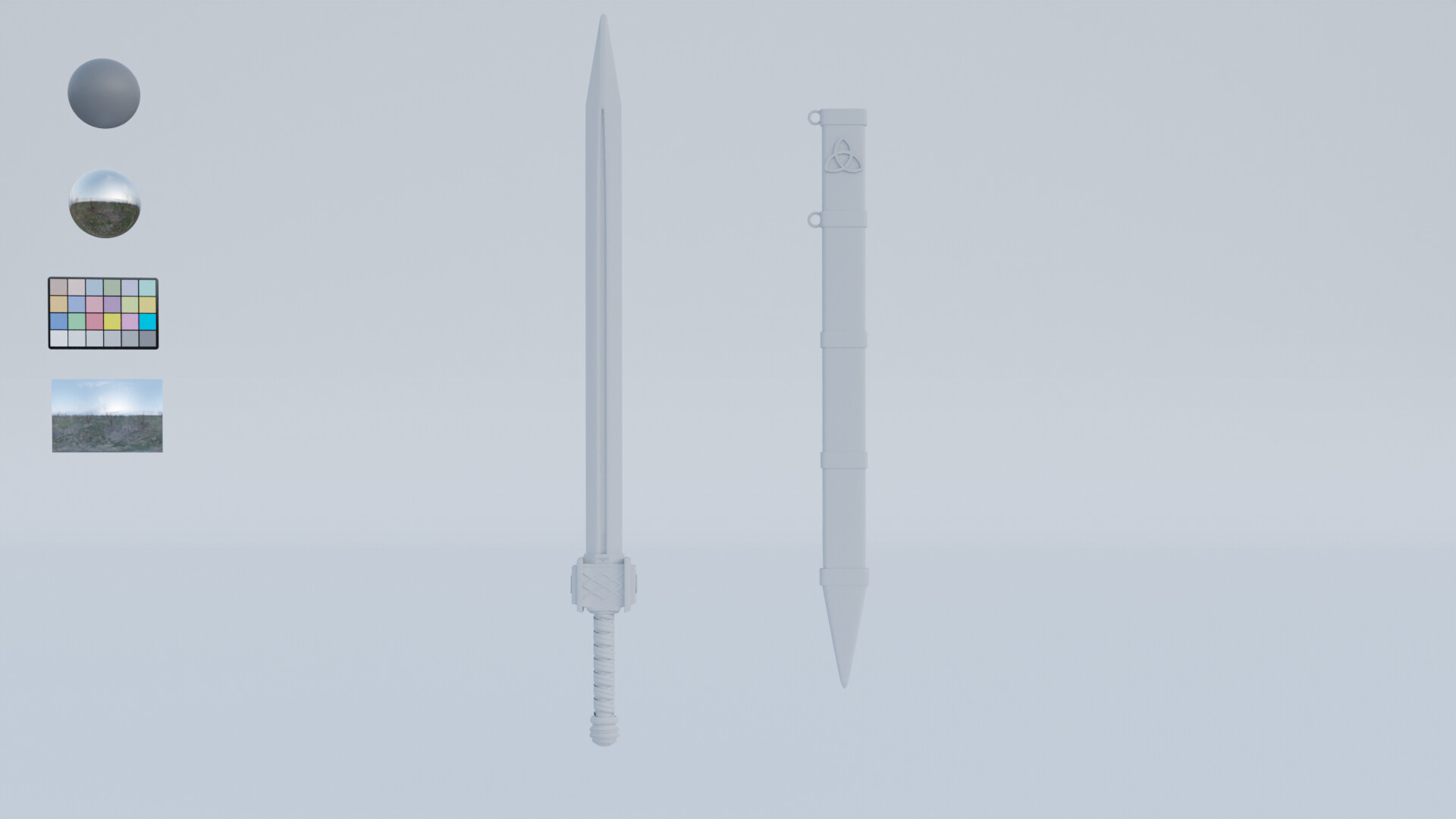 ArtStation - Sword and Sheath