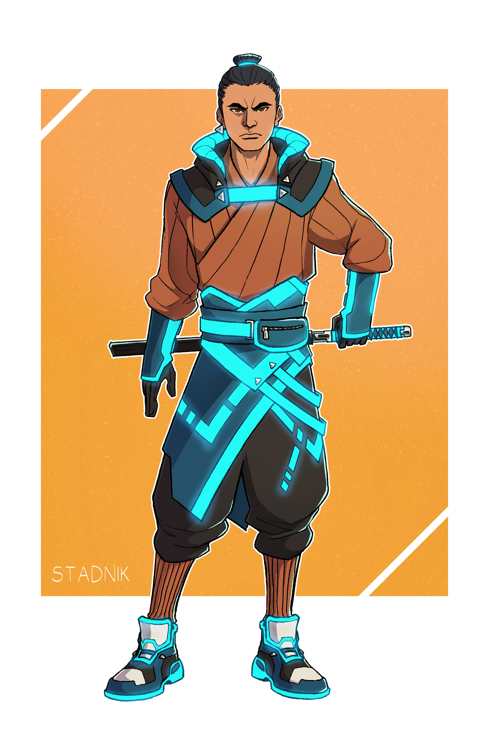 ArtStation - Street Samurai - Soshi