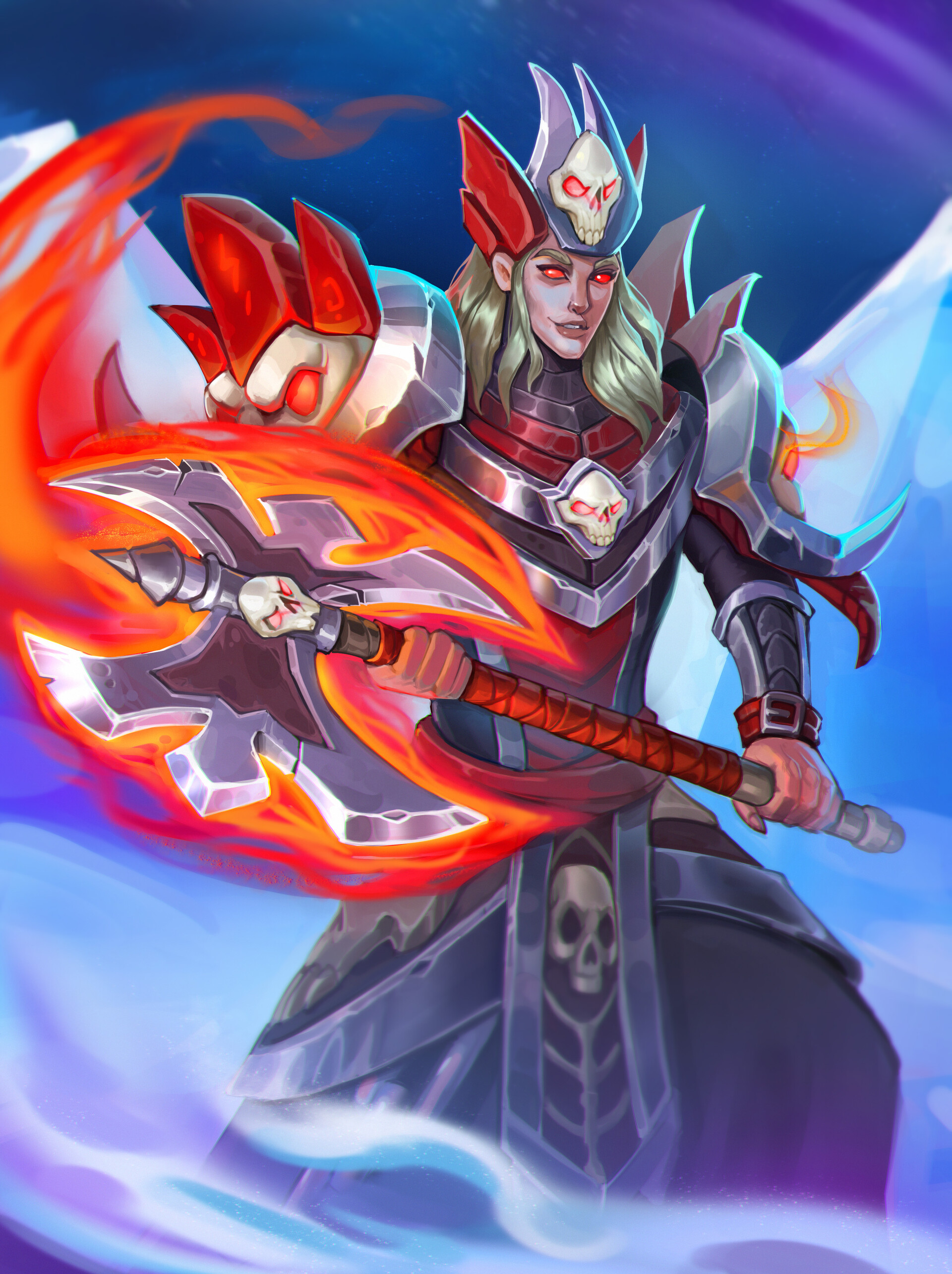 ArtStation - lich blood