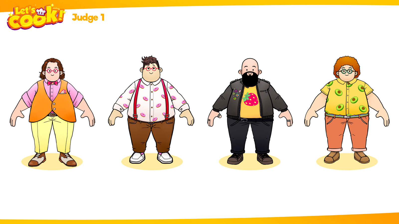 Johanna Girard - MasterChef Let's Cook Chefs character designs