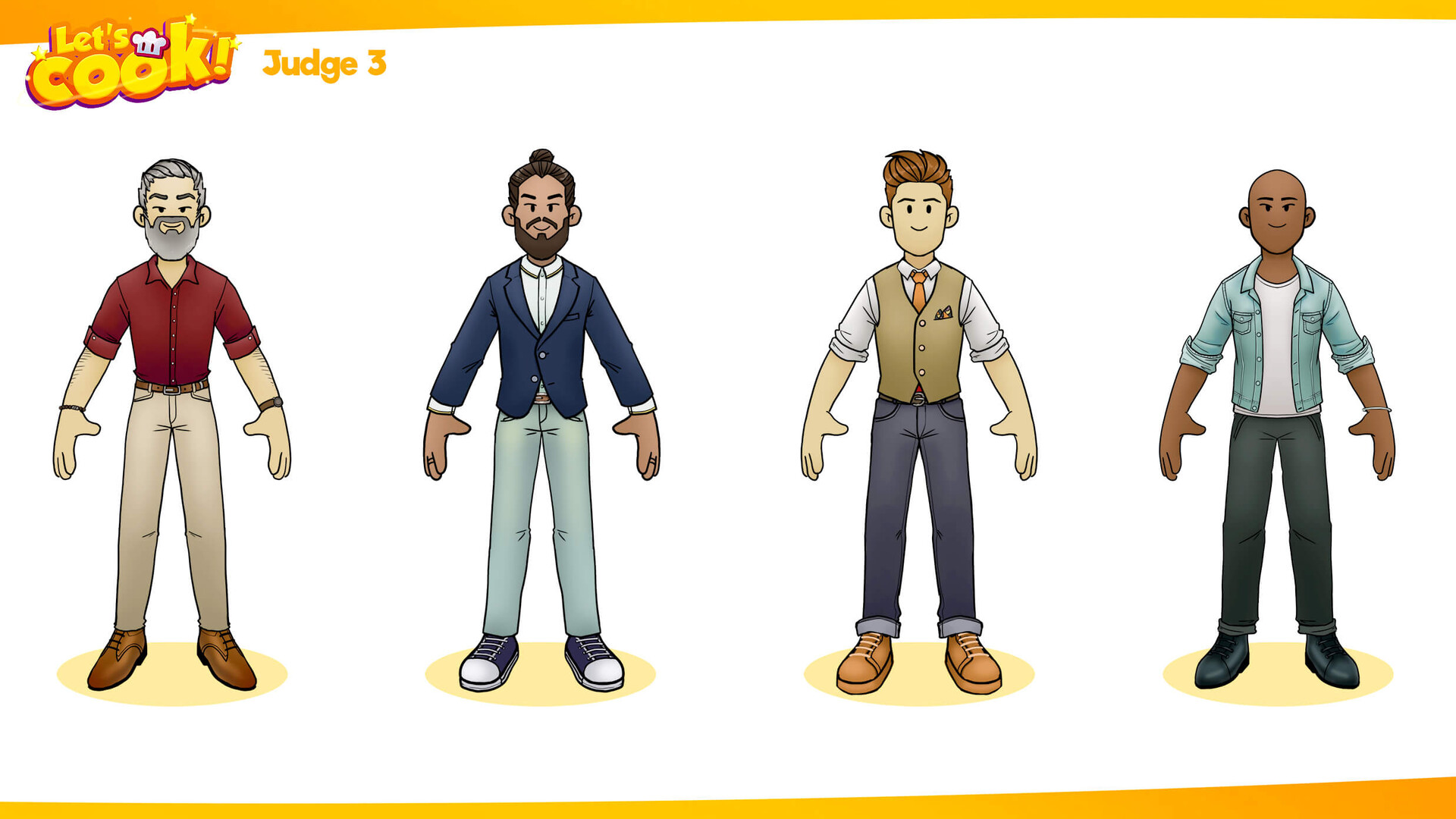 Johanna Girard - MasterChef Let's Cook Chefs character designs