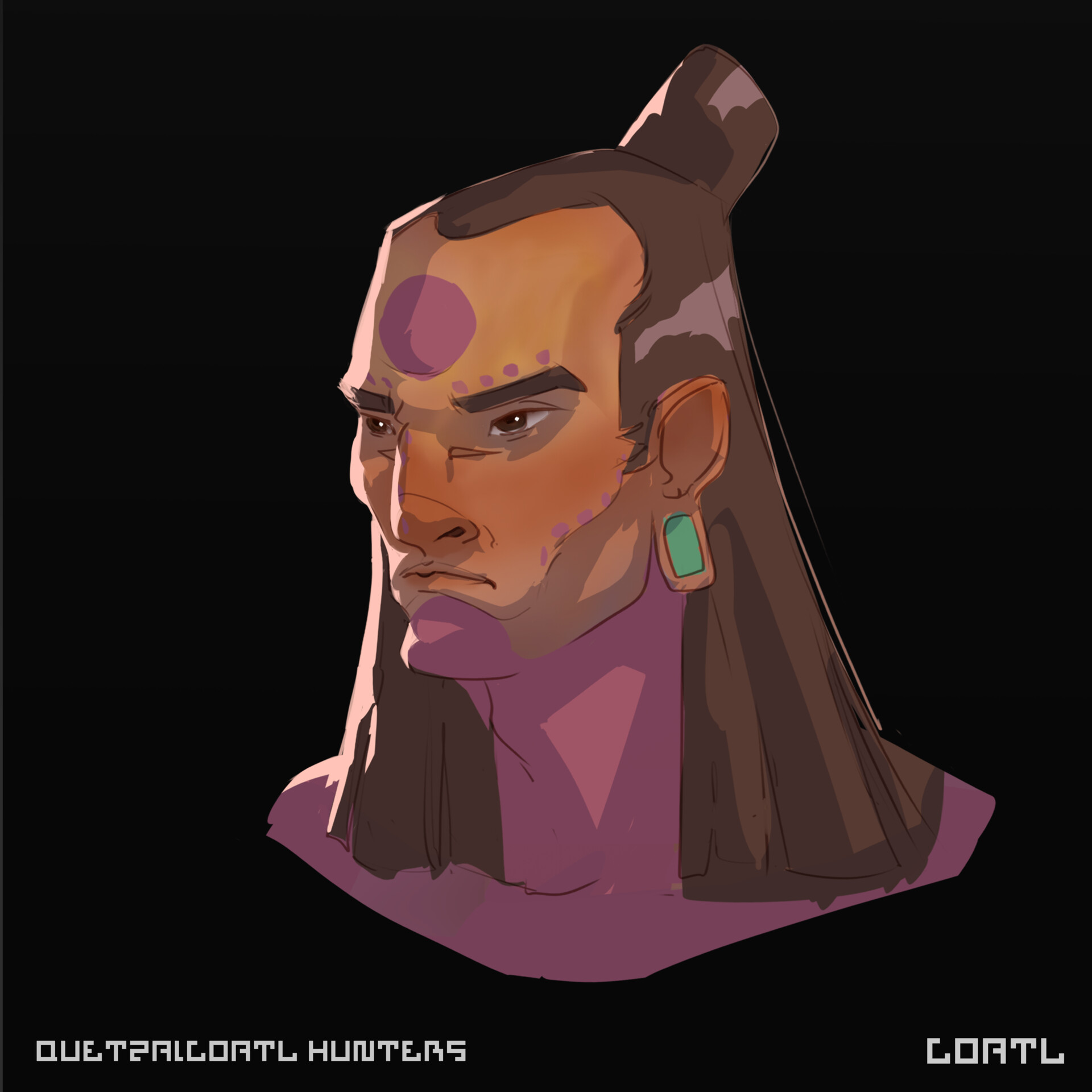 Mauricio Casiraghi - Quetzalcoatl Hunters - Character Design