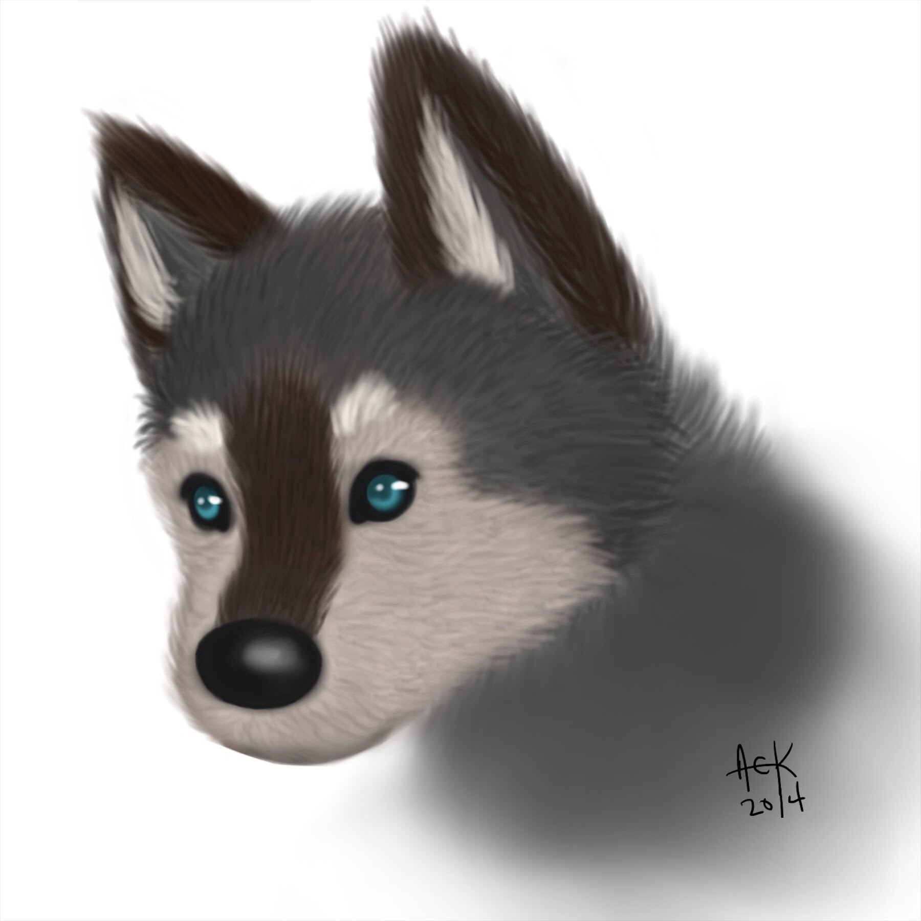 ArtStation - fuzzy wolf