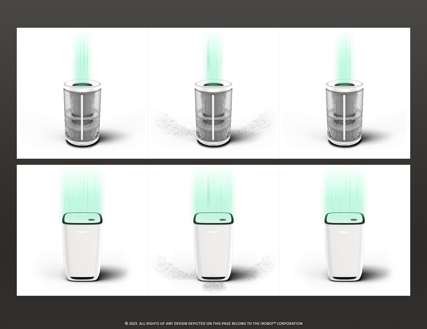 ArtStation - Animations of Air Purifiers Cleaning the Air