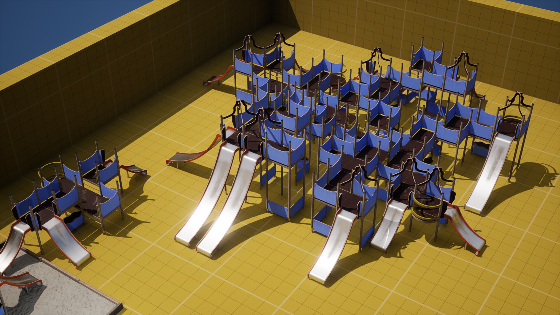 Linus Tegelbratt - Playground Generator - Houdini