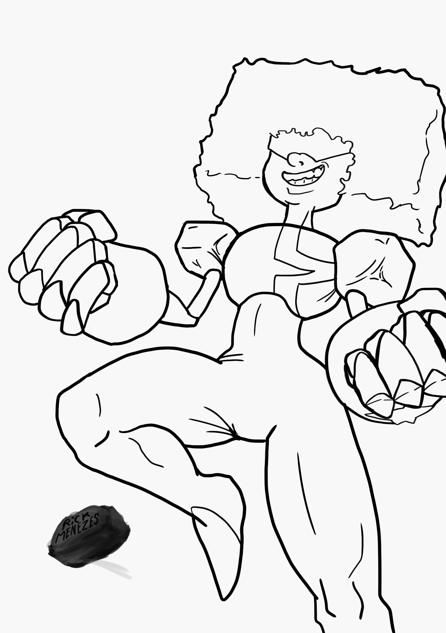 steven universe coloring pages garnet