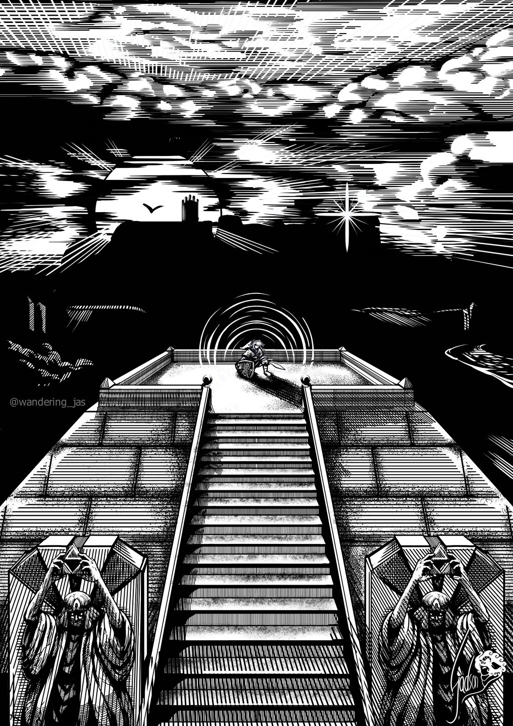 ArtStation - The Golden Pyramid