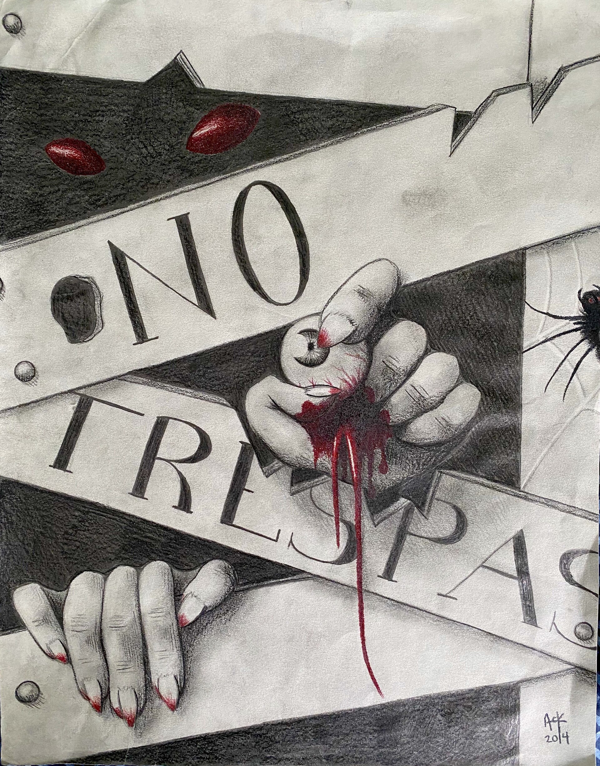 ArtStation - halloween contest winning drawing