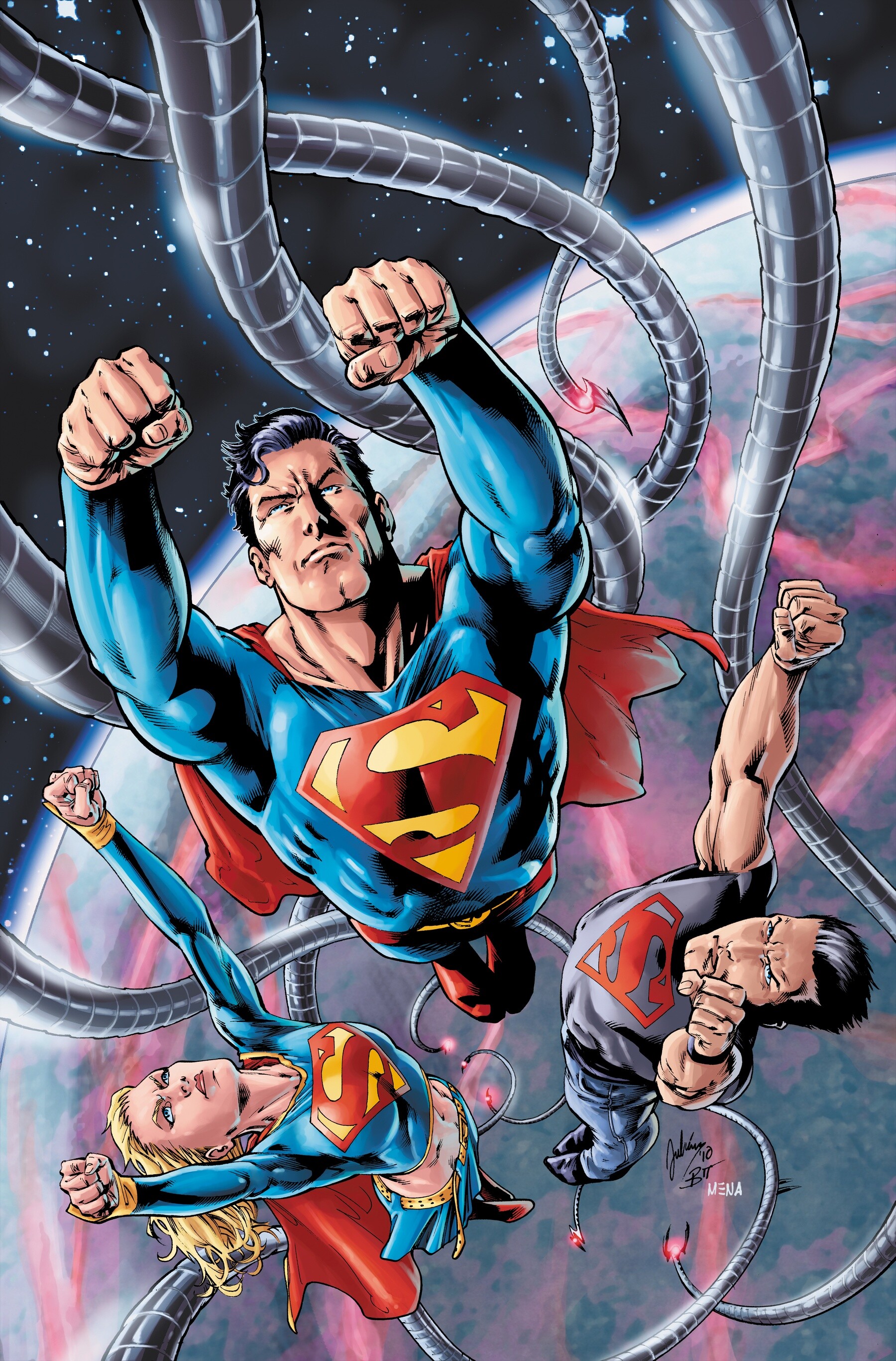 ArtStation - Action Comics cover colors