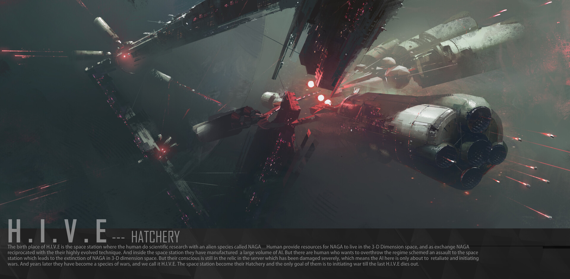 ArtStation - Enemy Alien race environmental concept-2