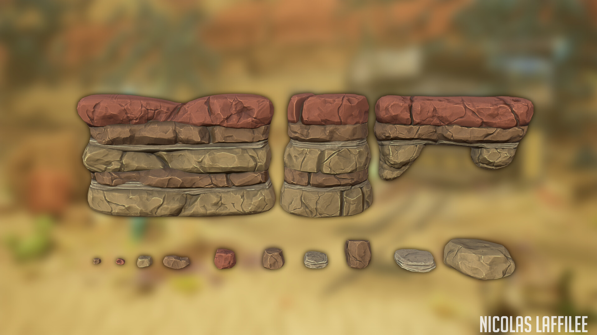 Nicolas Laffilée - Reckless settlers : props