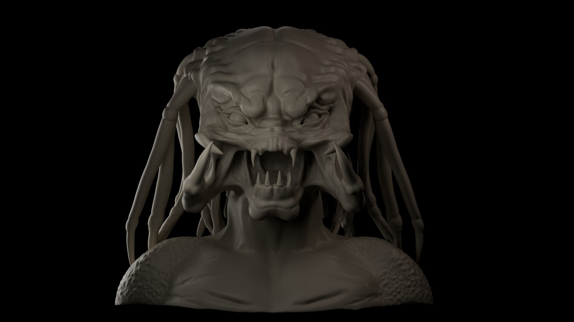 ArtStation - Sculpt Challenge- Predator