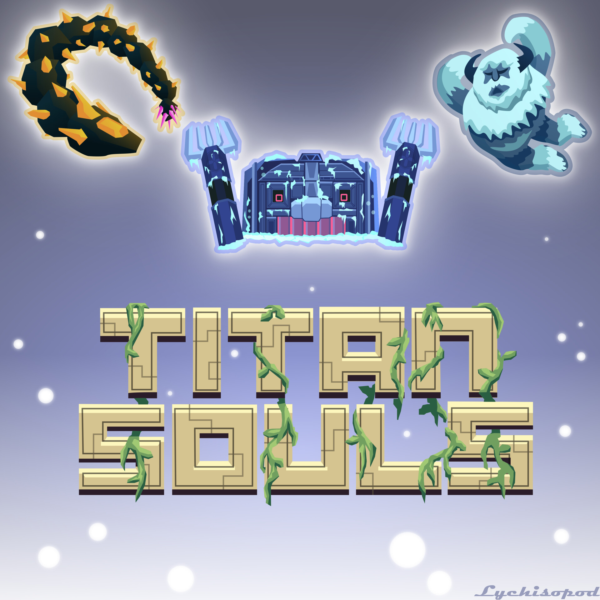 ArtStation - Titan Souls II : The Ice Realm Titans