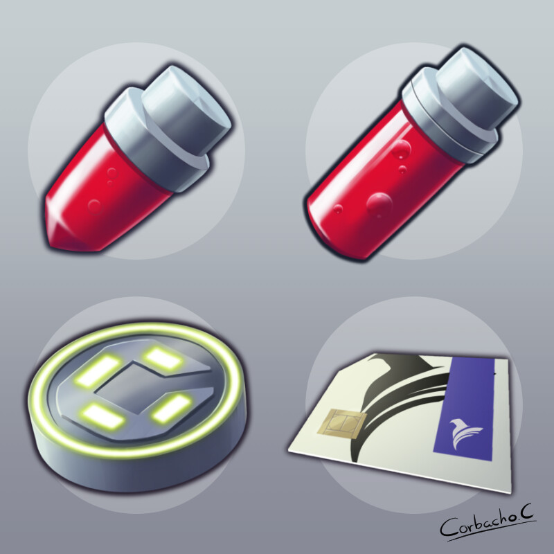 ArtStation - RPG Items