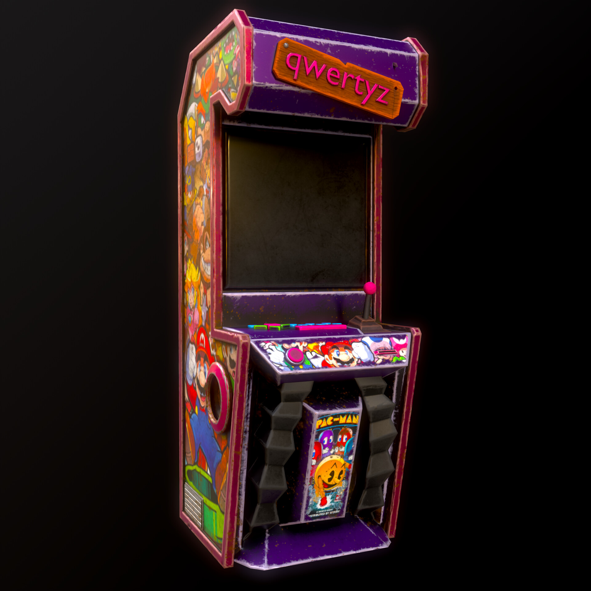 ArtStation - Arcade machine