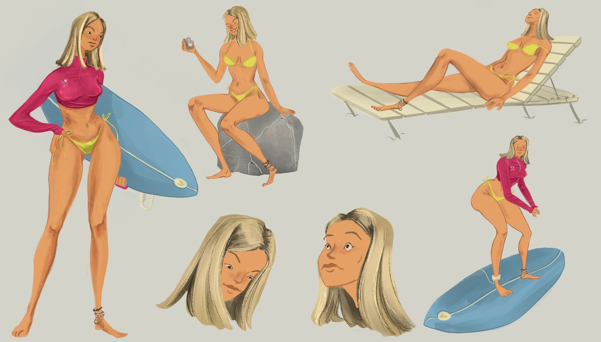 ArtStation - Surfer