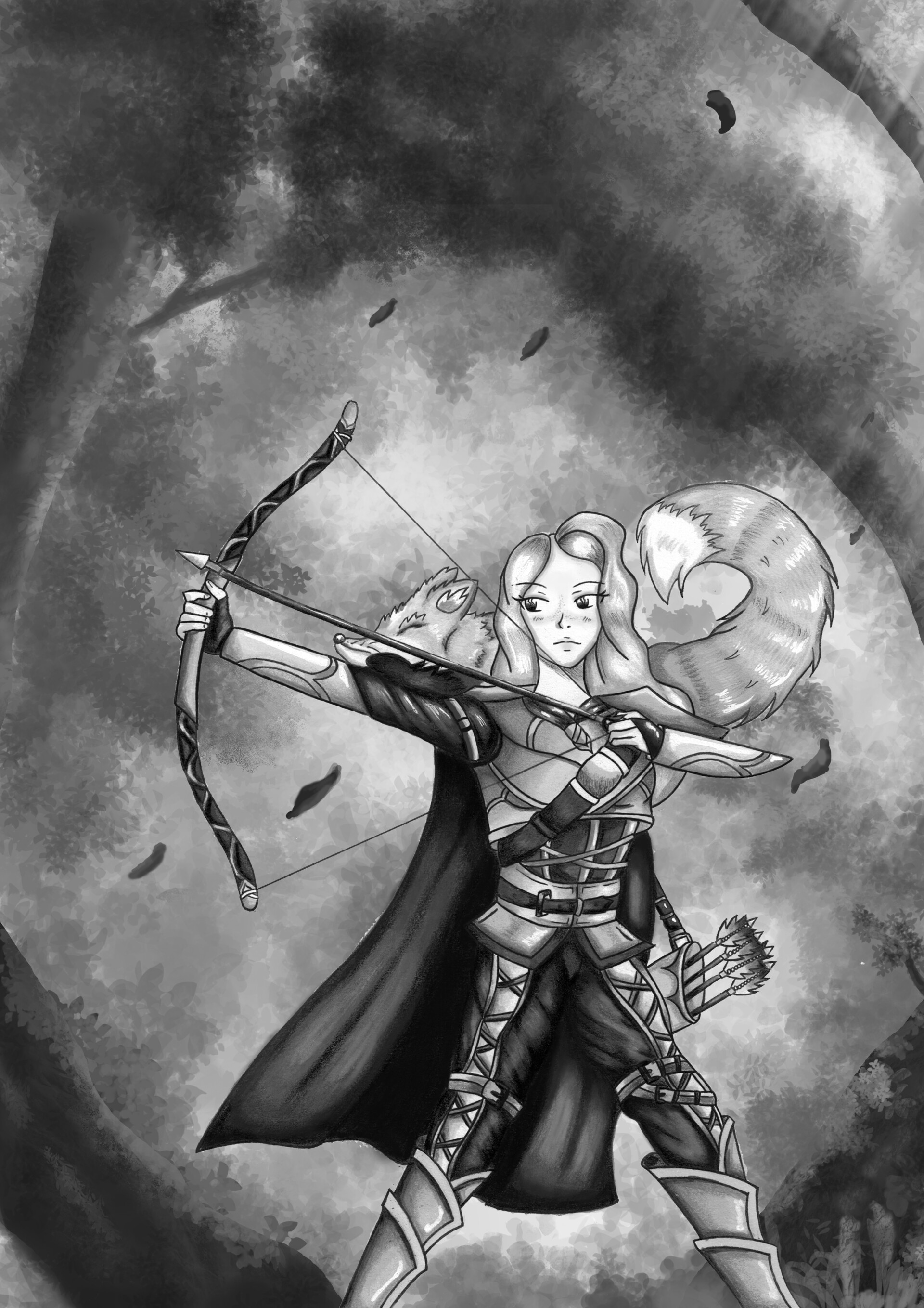 ArtStation - Hunter Illustration