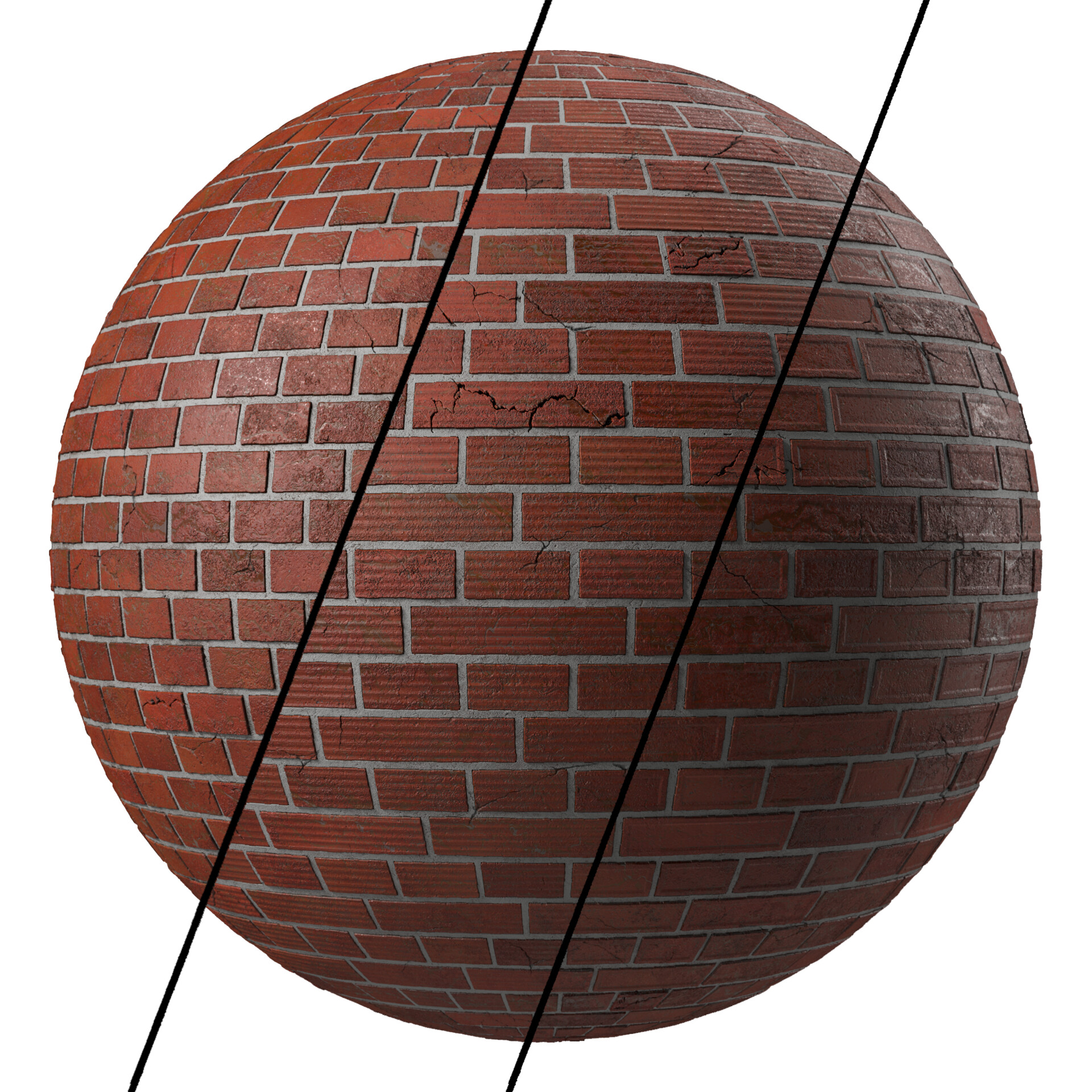 ArtStation - Bricks Materials 36- By 3 Brick Pattern | Pbr 4k Seamless