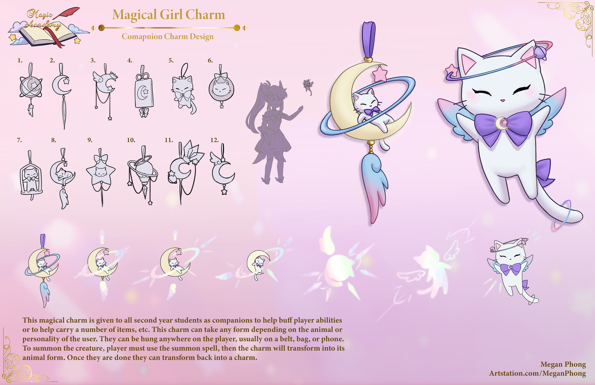 ArtStation - Magical Charm Companion