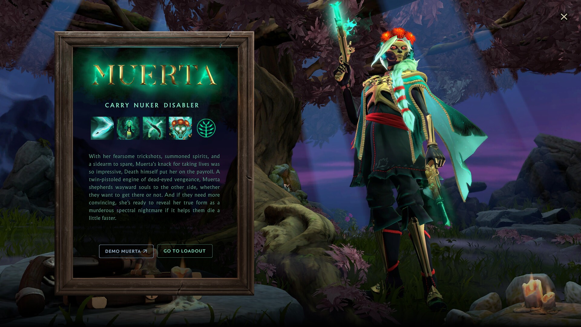 Joshimon - Dota2 - 'Muerta' Hero Reveal Trailer