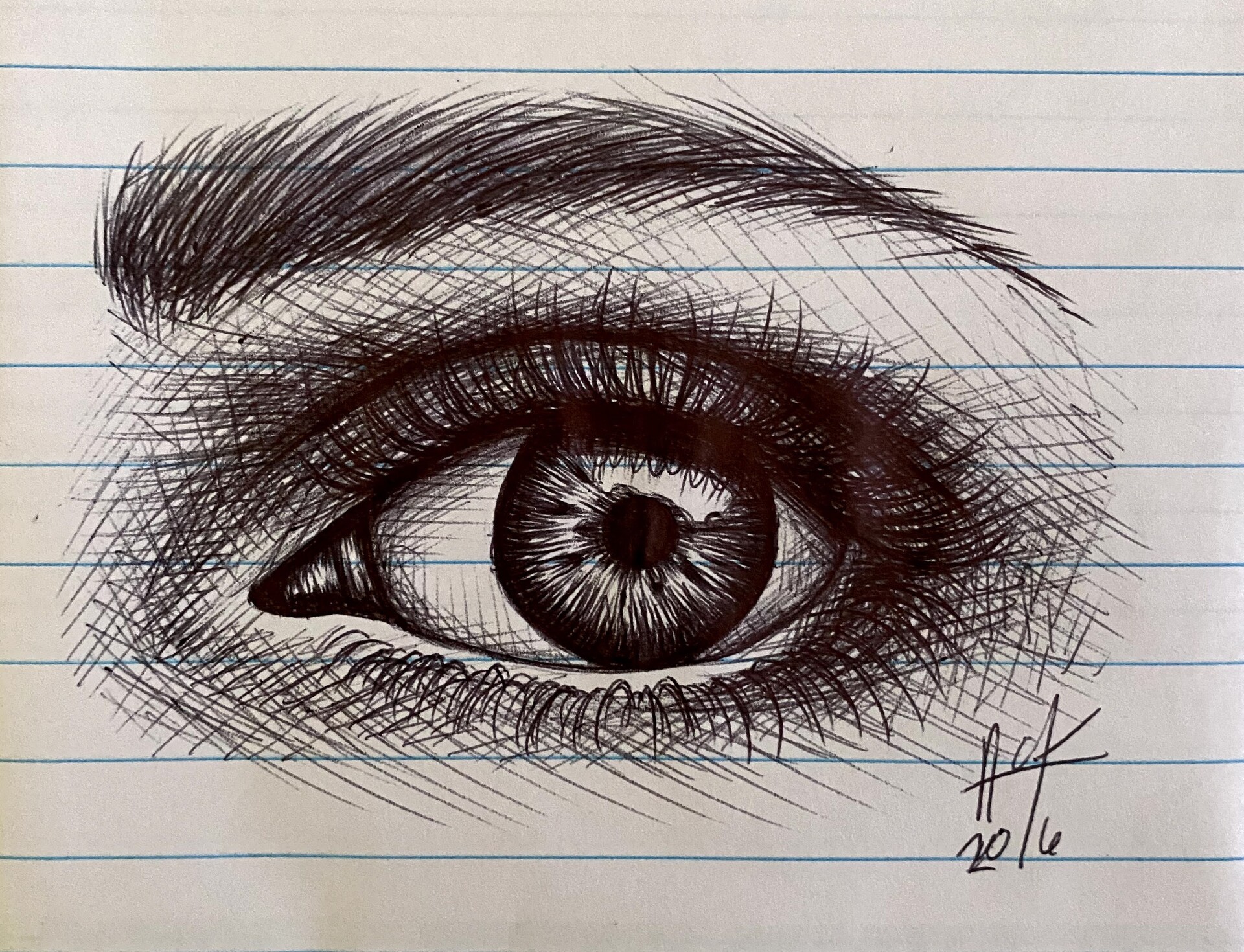 ArtStation - ink eyes