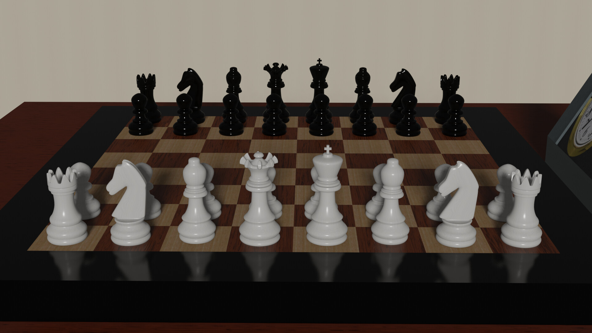 Caleb Husselman - 3D Animation - Chess Set