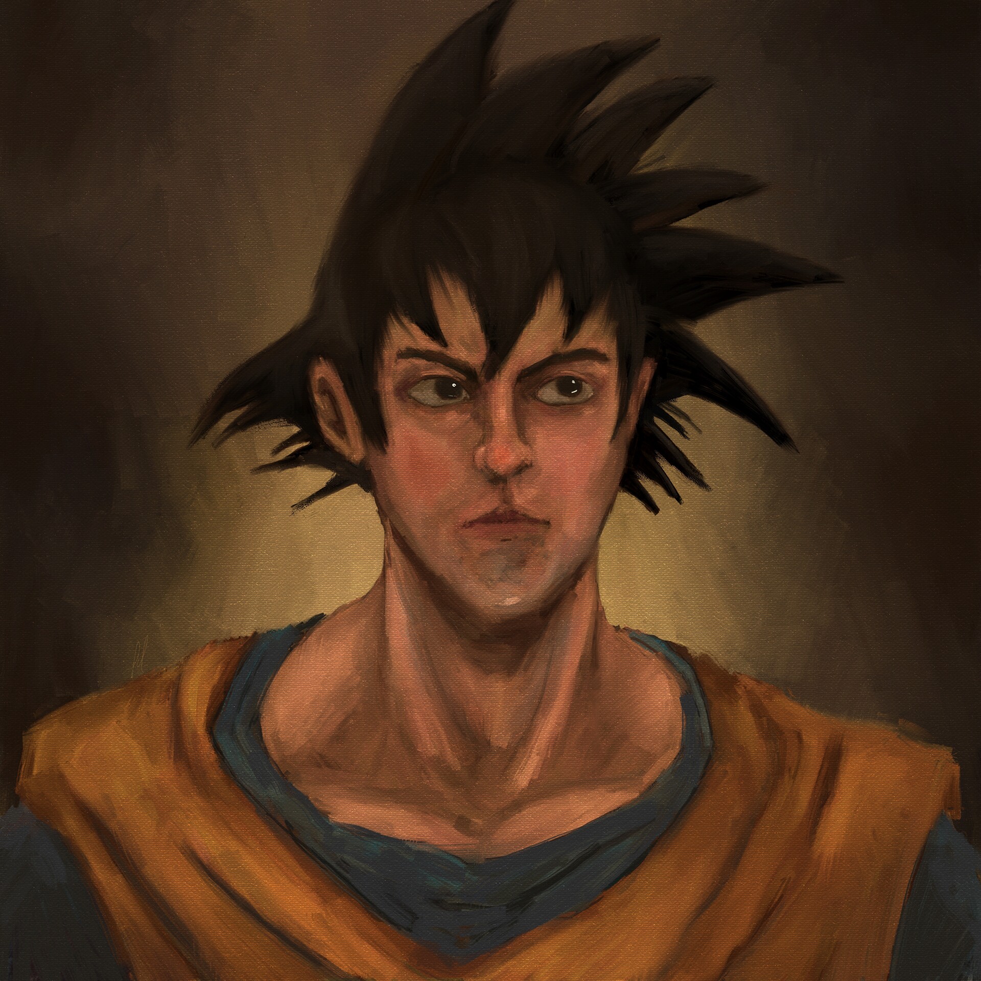 ArtStation - Goku Portrait