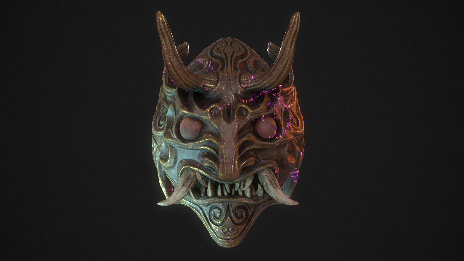 ArtStation - Demon Mask