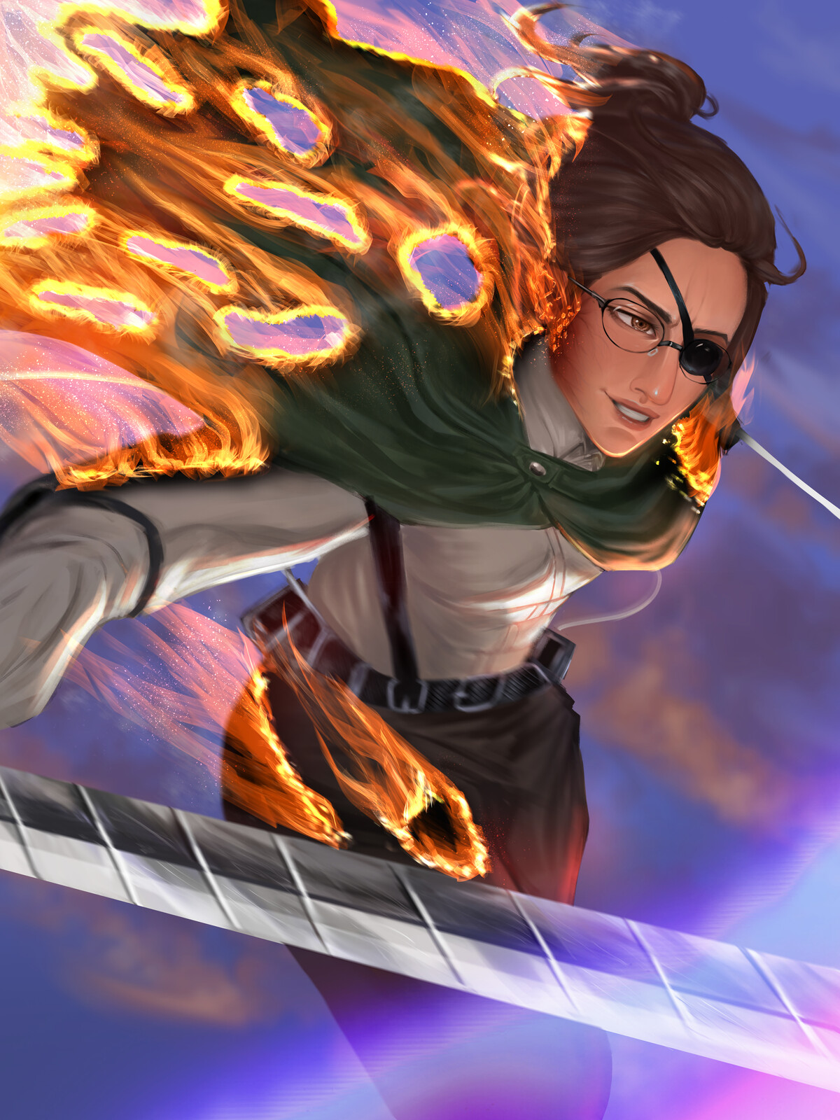 Kendi描く - Attack on Titan - Hange Zoe