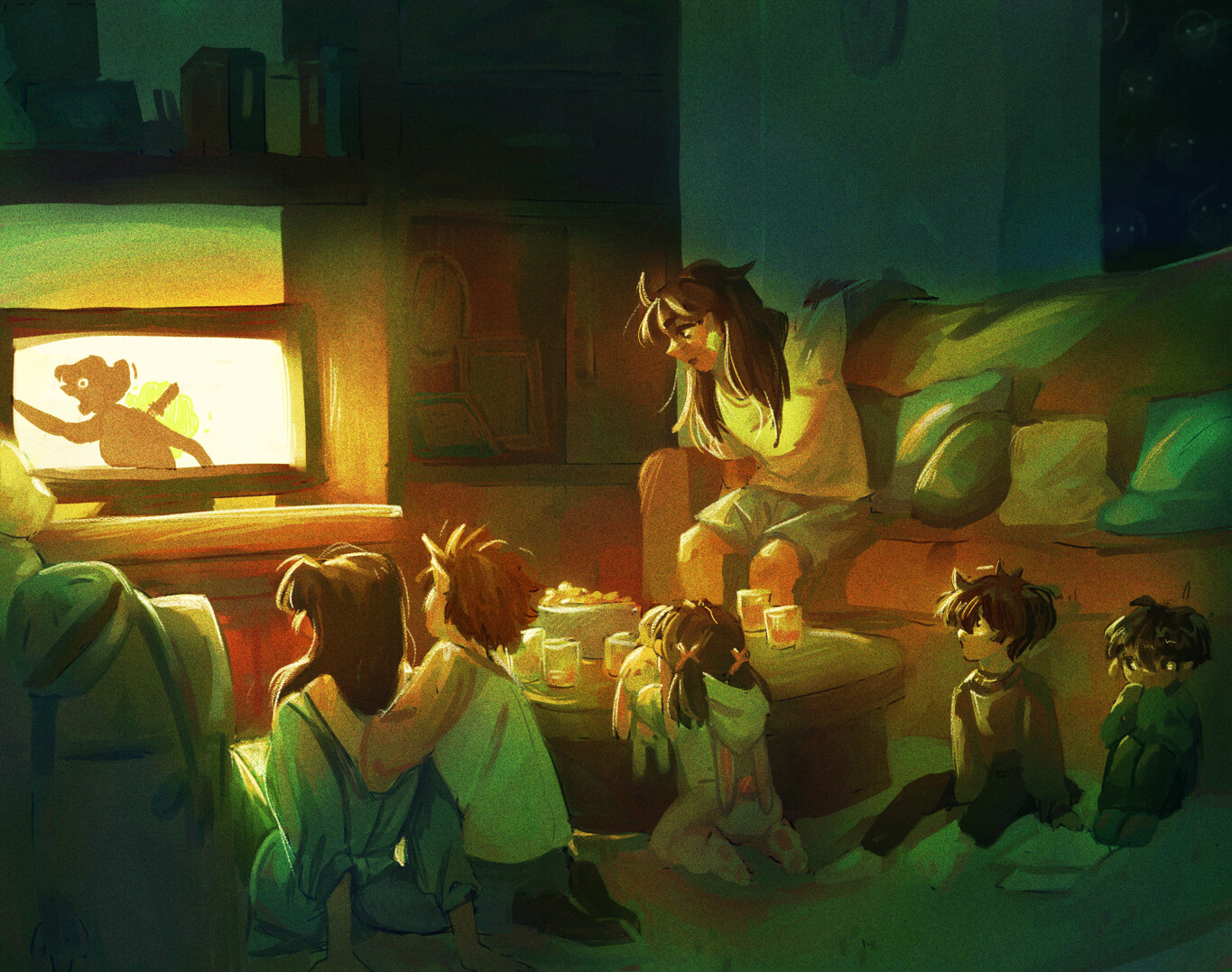 ArtStation - Movie Night