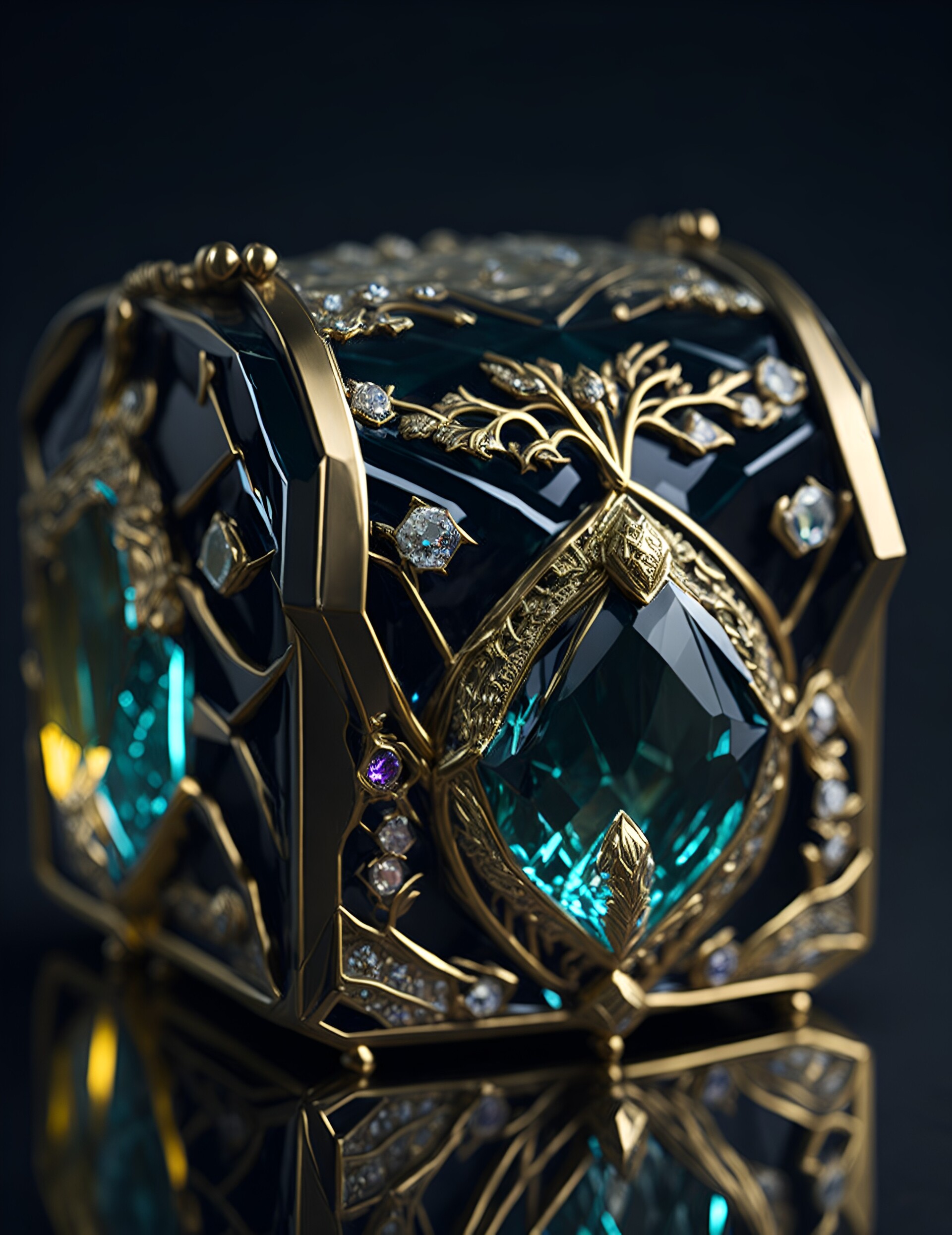 InspireFlow - Glass Treasure Boxes