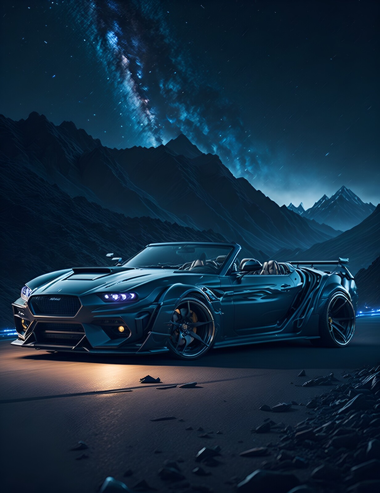 InspireFlow - Glow Car in the Darkness