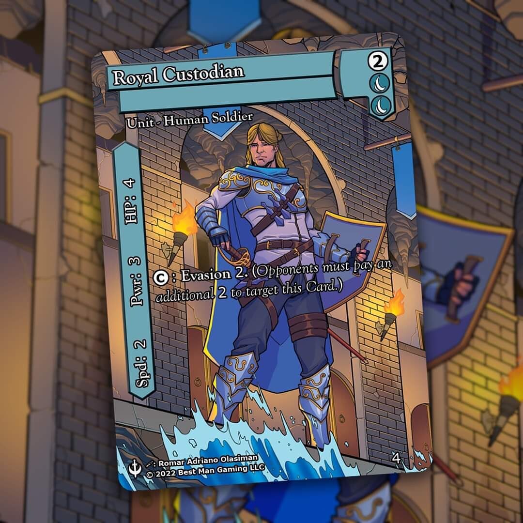 Romar Olasiman - Flawed Trading Card Game