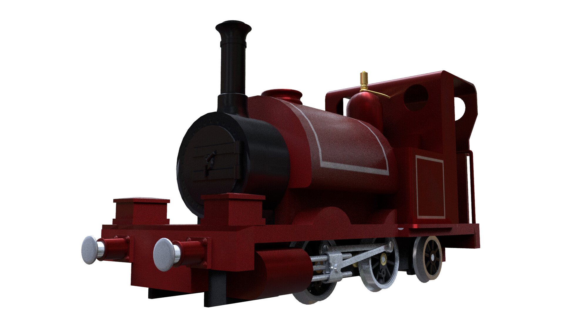 ArtStation - Little old Steam engine