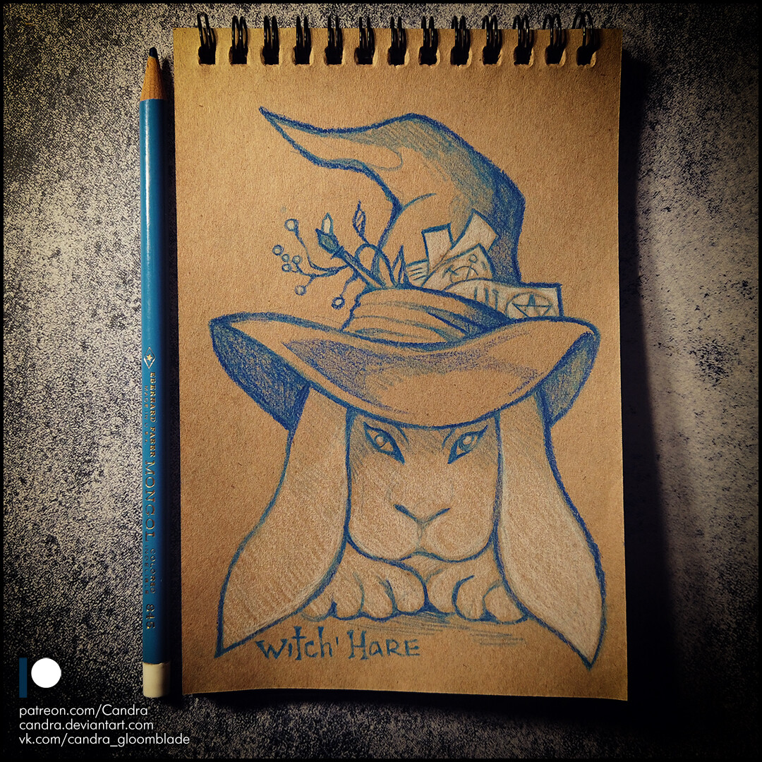 ArtStation - Sketchbook - The Witch Hare