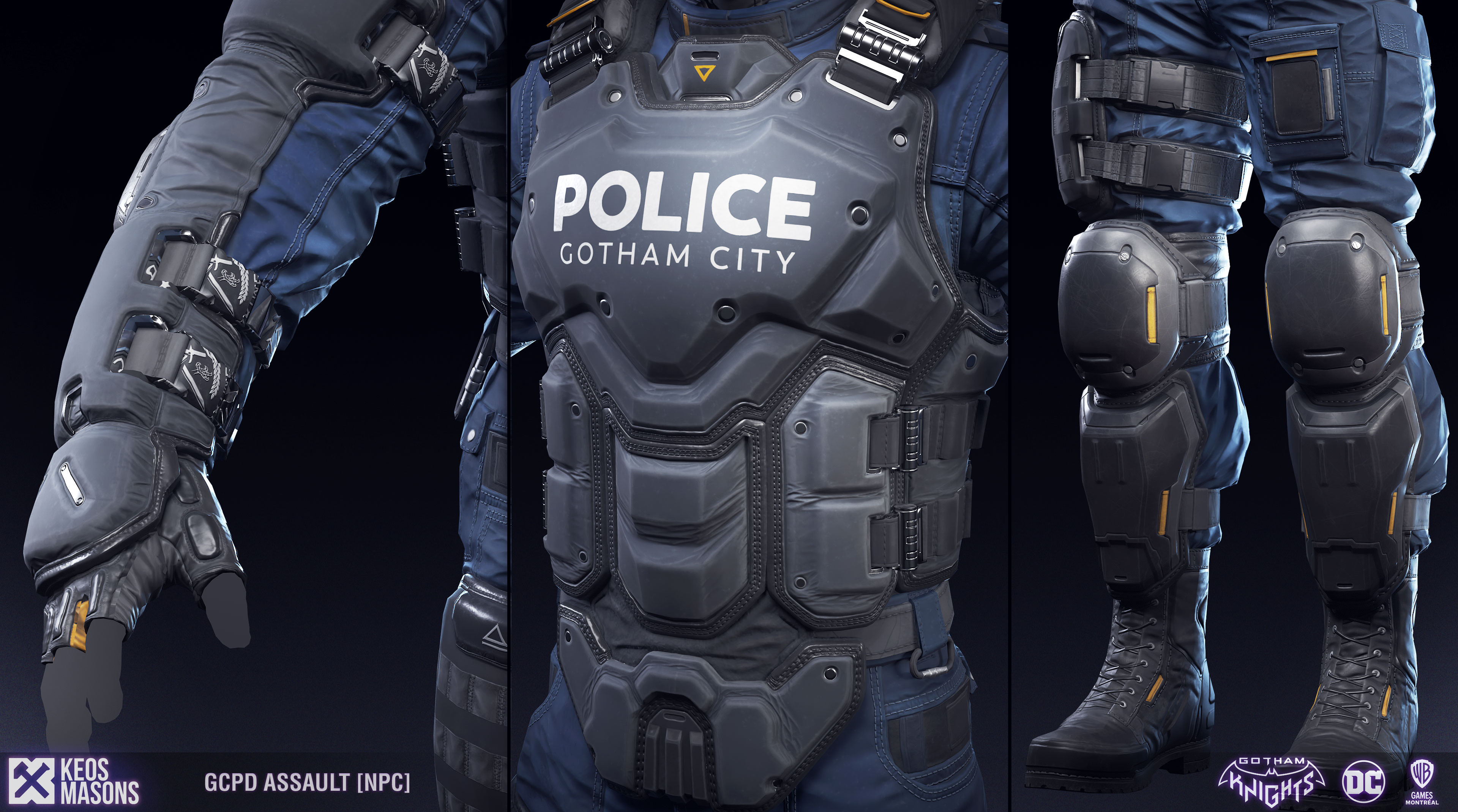 KEOS MASONS - GCPD Assault - Gotham Knights