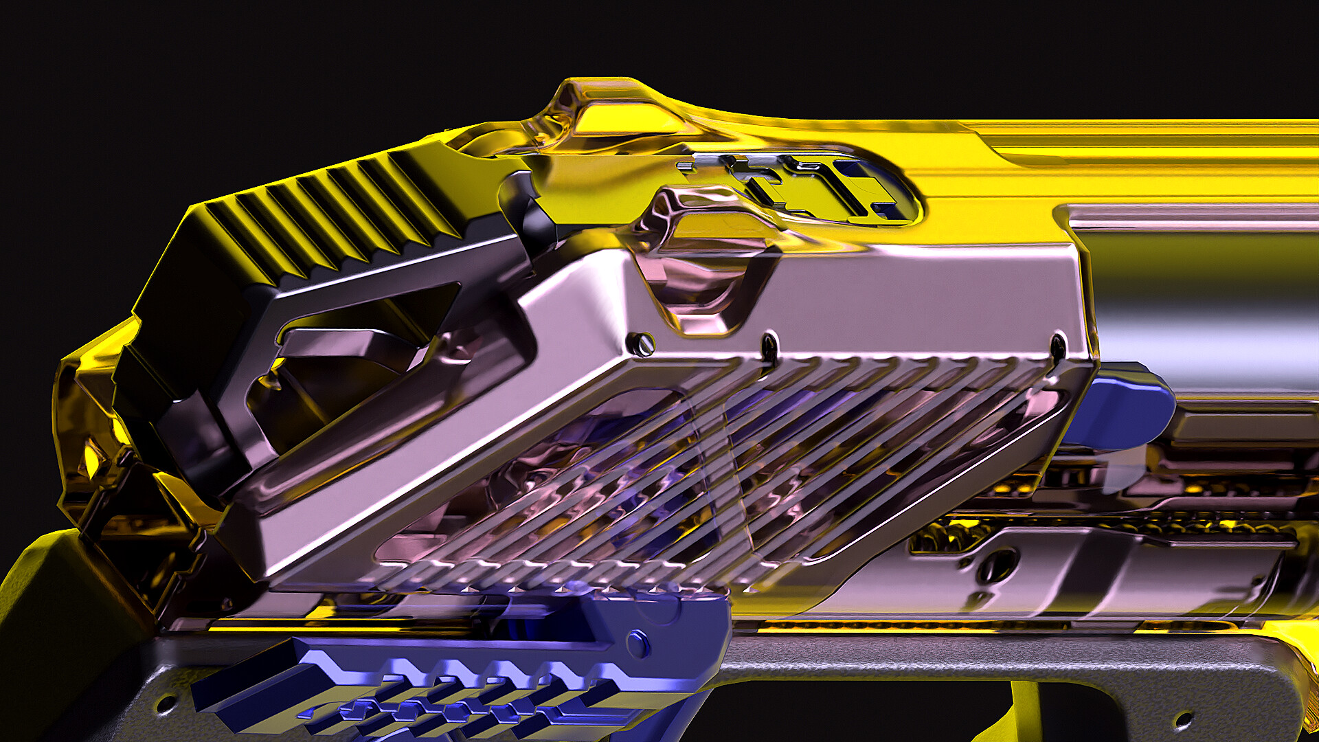 ArtStation - Single-shot SCI-FI Pistol || Concept design