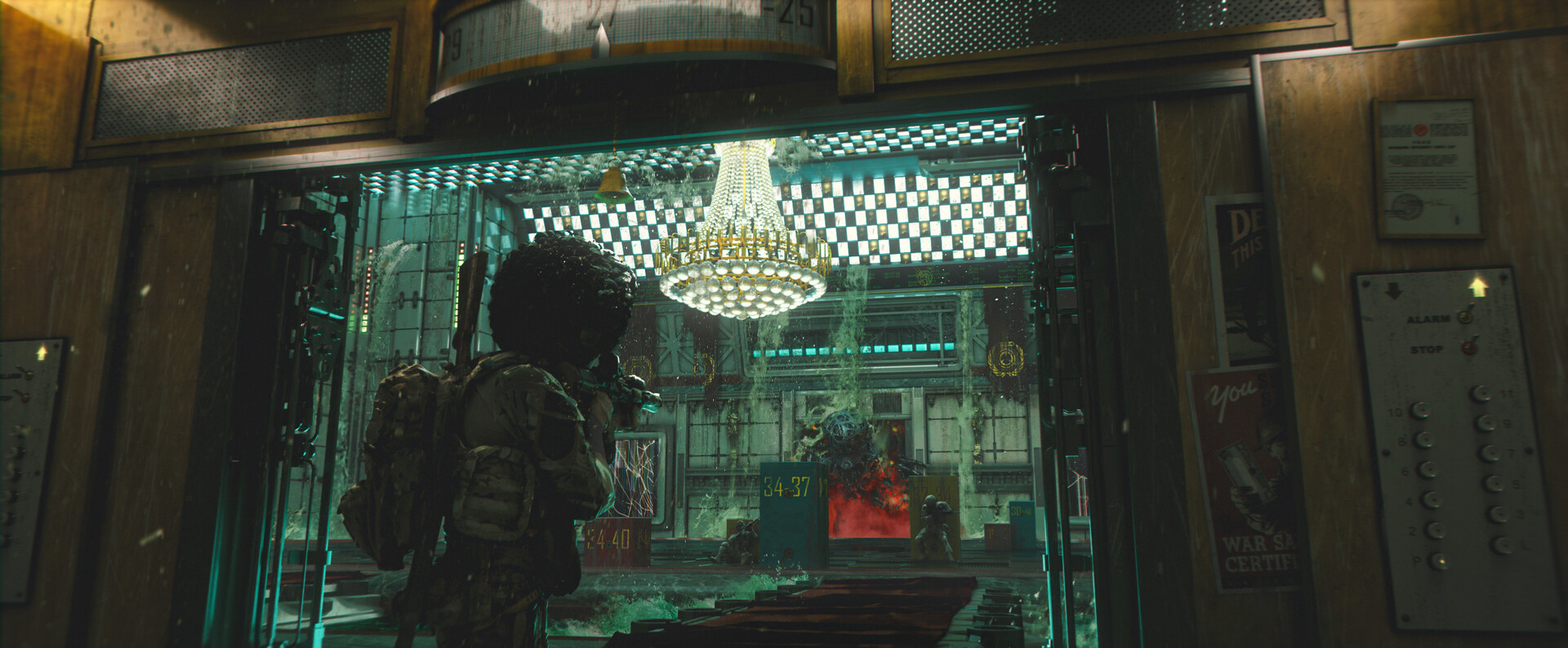 ArtStation - Training Room Keyframe