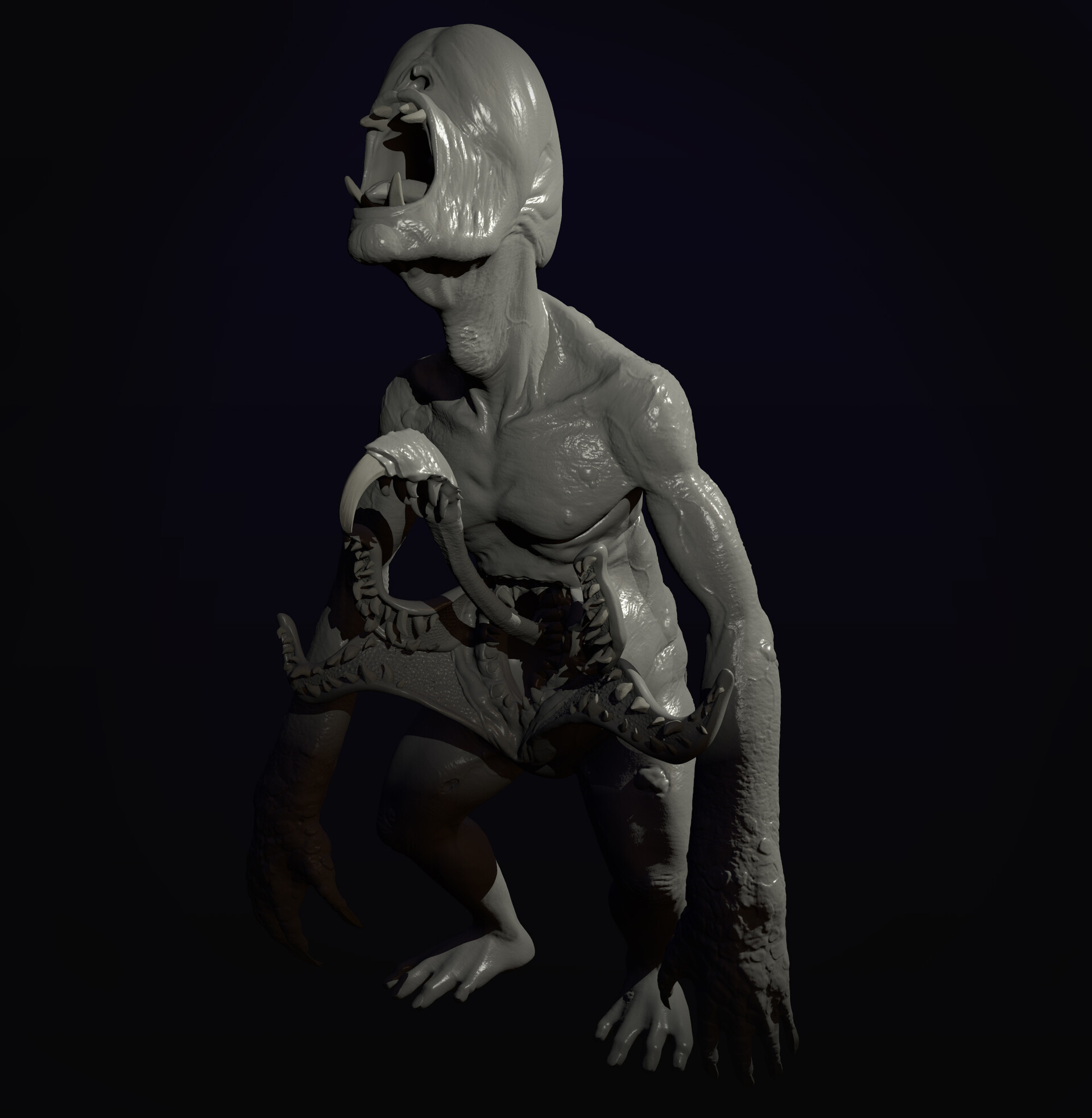 ArtStation - Ghoulah- The sin of gluttony.