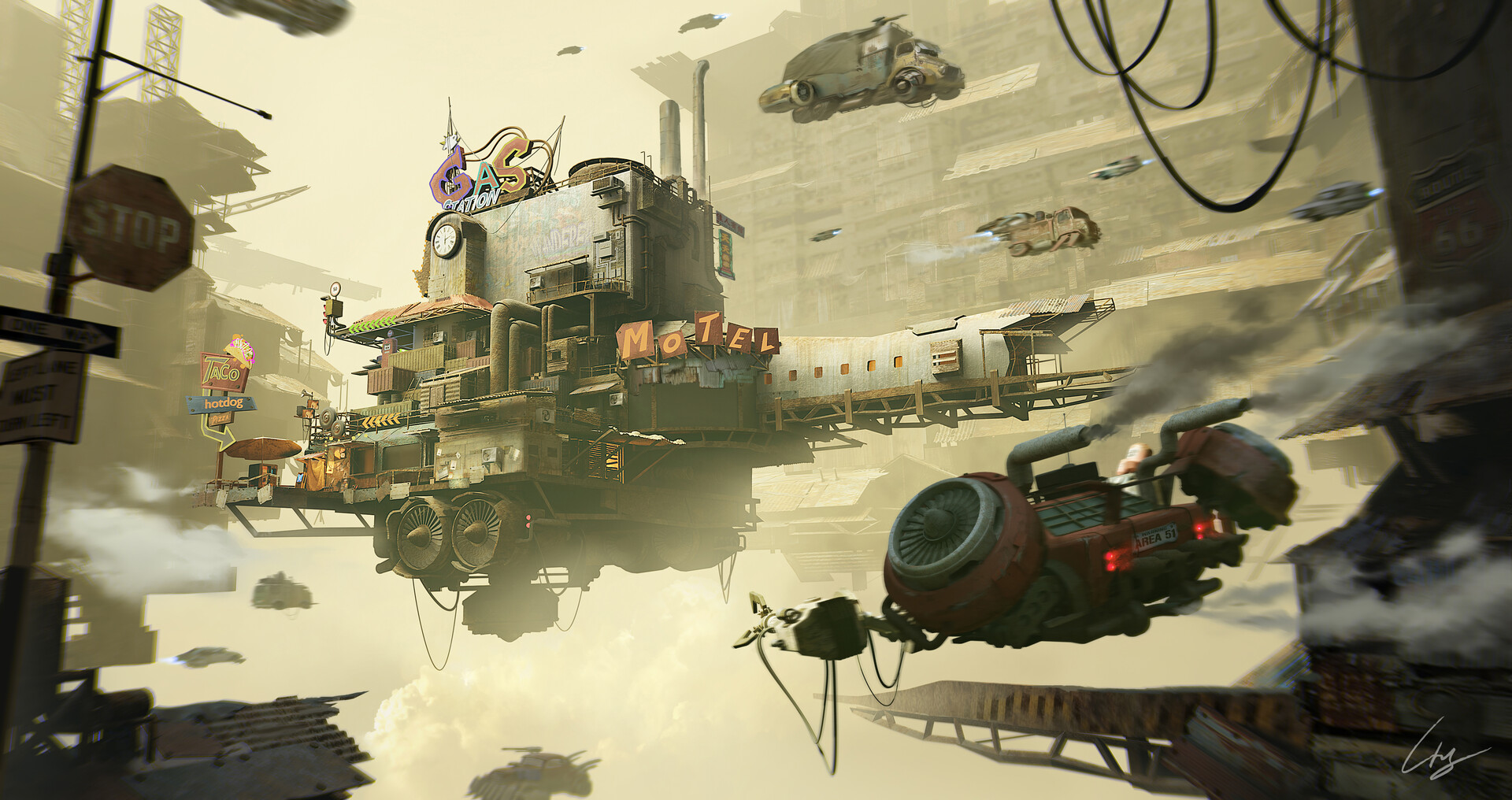 ArtStation - AIR SUPPLY STATION