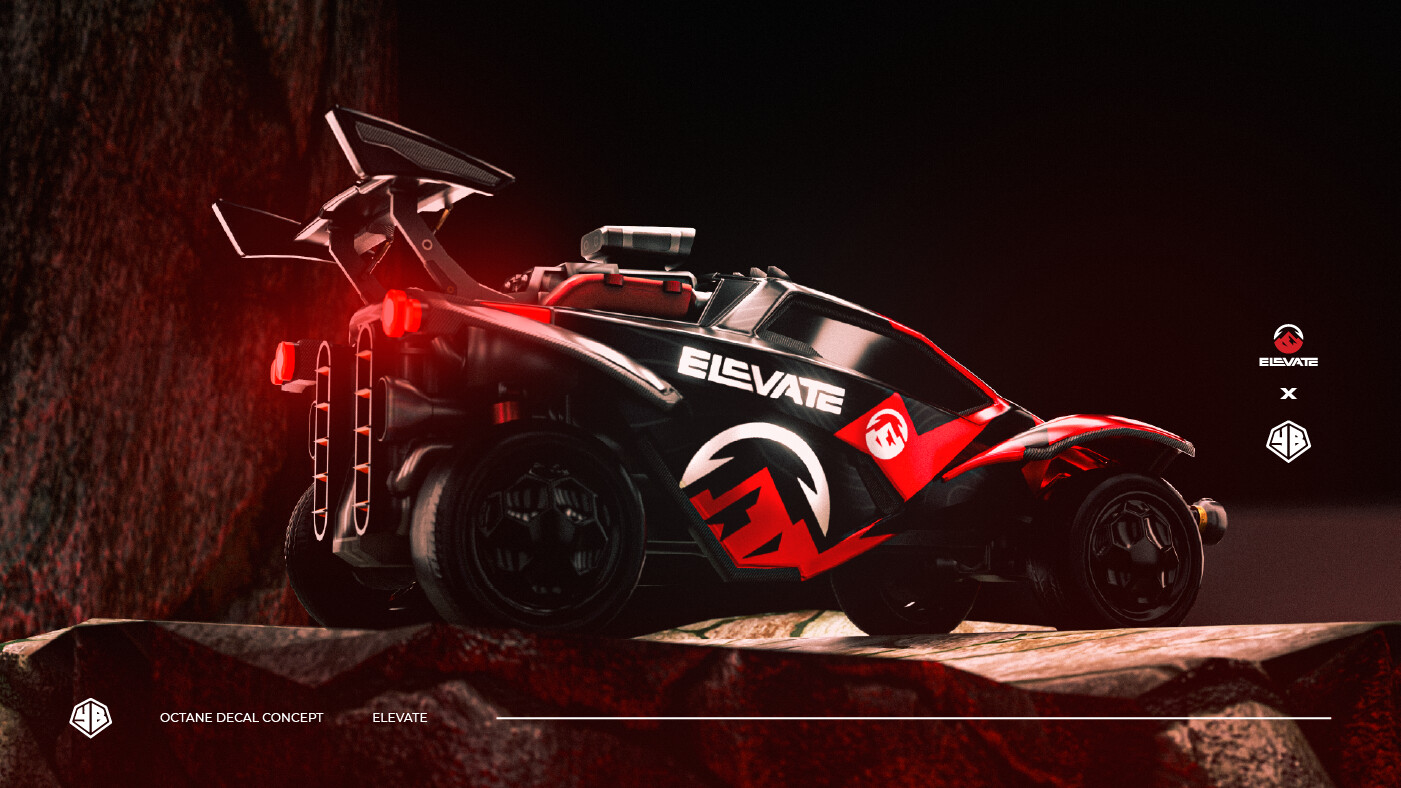 Younes A. - TEAM ELEVATE| RLCS Decal concept