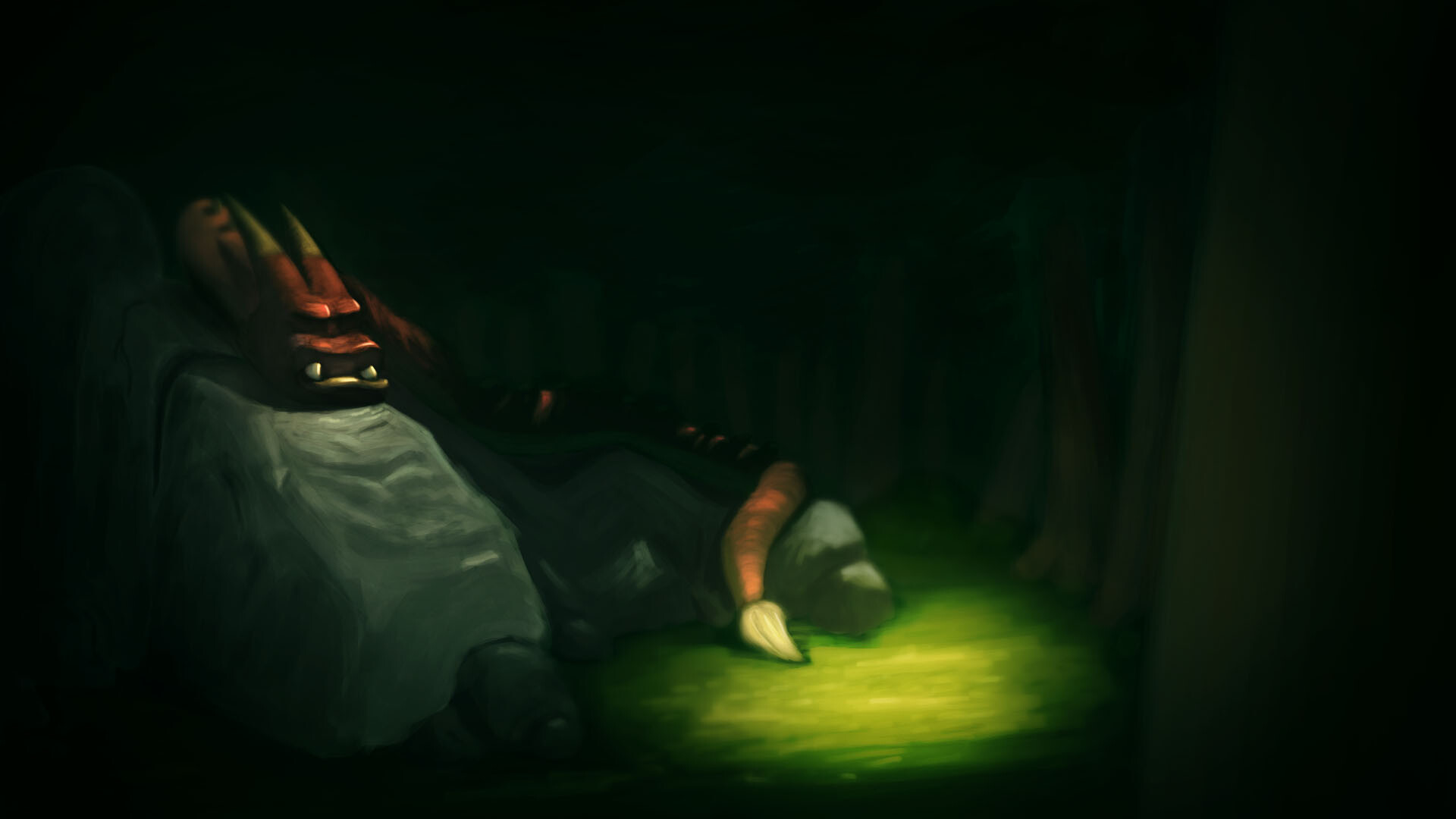 ArtStation - Sleeping Dragon