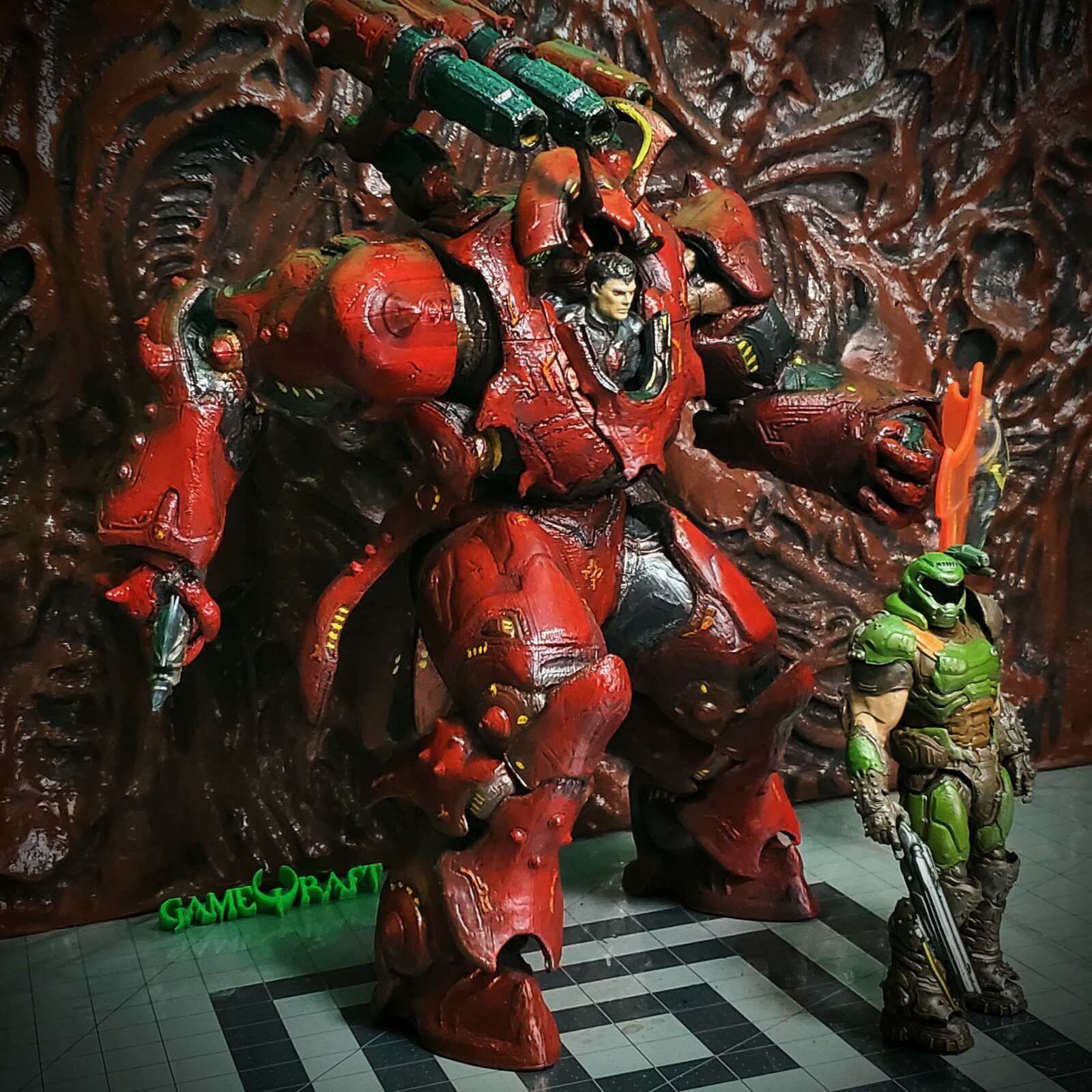 GameQraft - DAVOTH the Dark Lord - Doom Eternal 3D printed figure ...