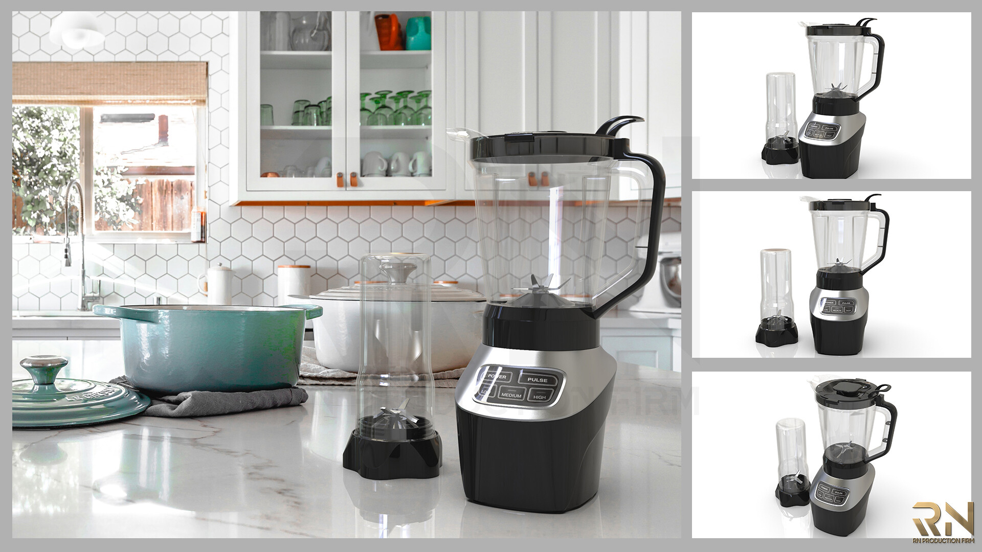 ArtStation - 3D "Kitchen Grinder" Project