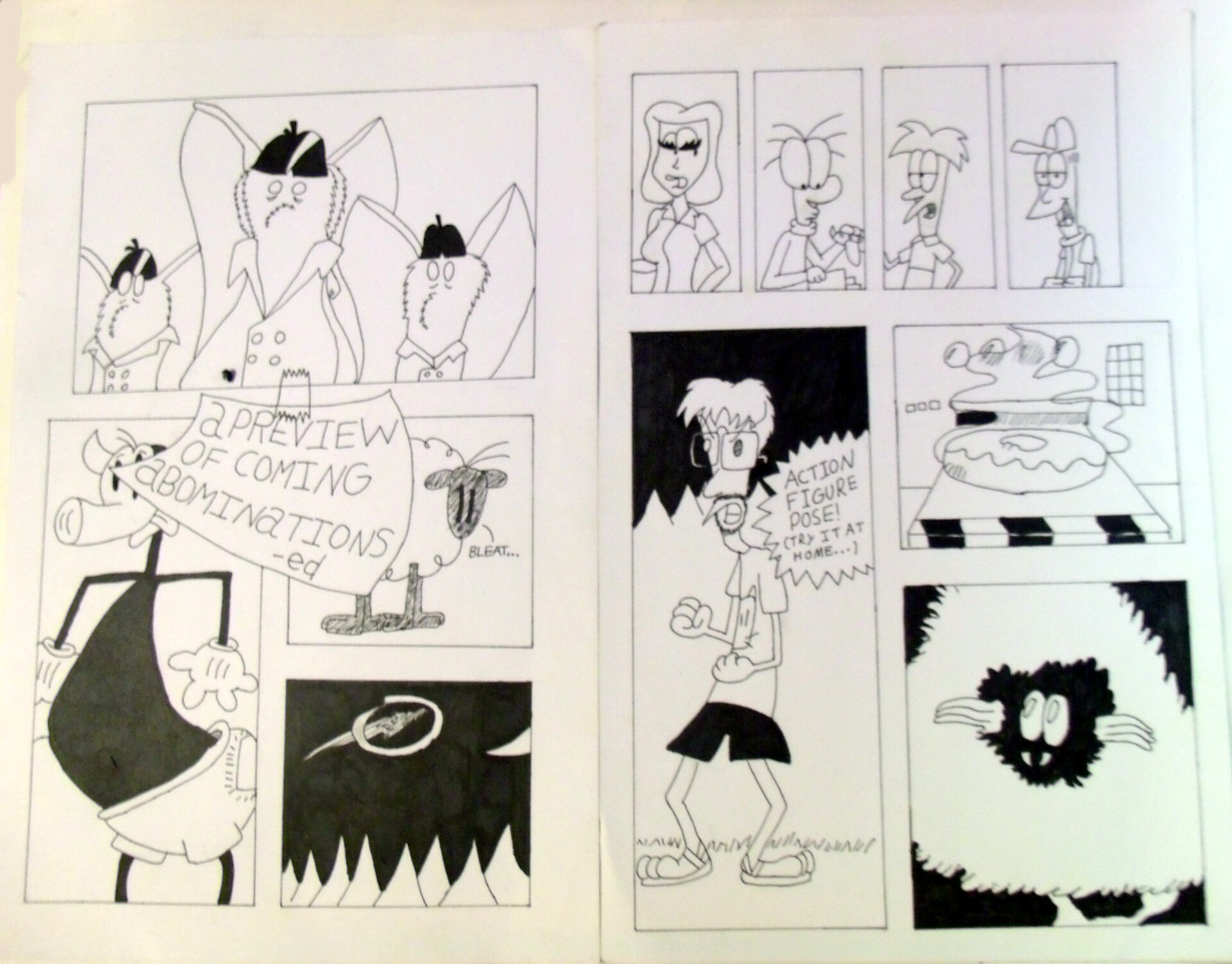 ArtStation - Traditional Comic Panel Layout