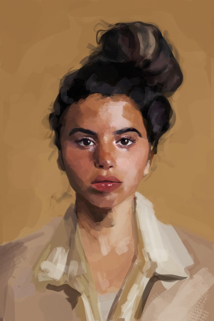 ArtStation - PORTRAIT SPEED PAINTING