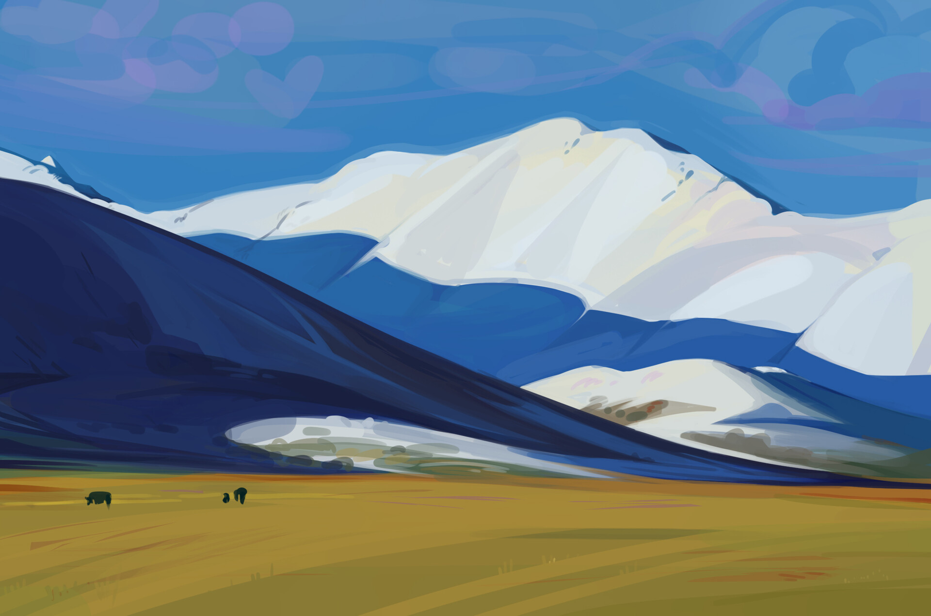 ArtStation - Landscape studies // 01