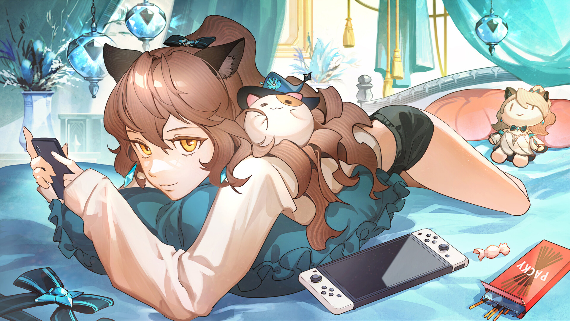 ArtStation - VTuber Key Visual | 雪雪芙芙