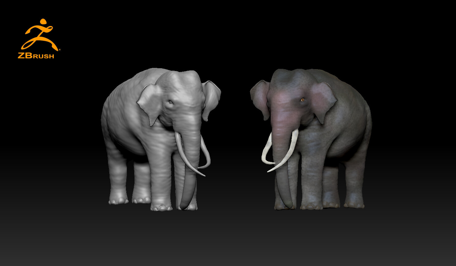 ArtStation - Asian War Elephant