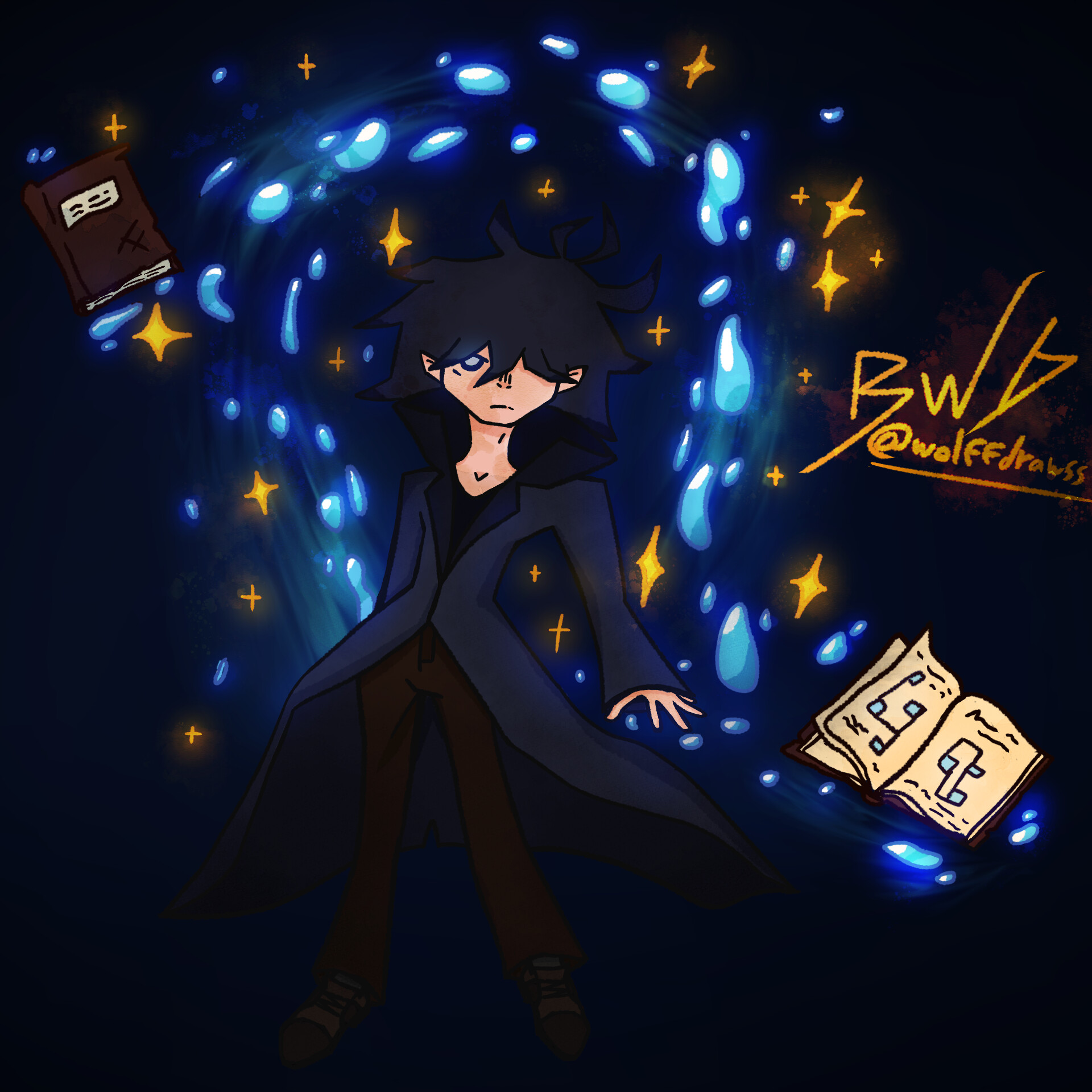 ArtStation - magic boy